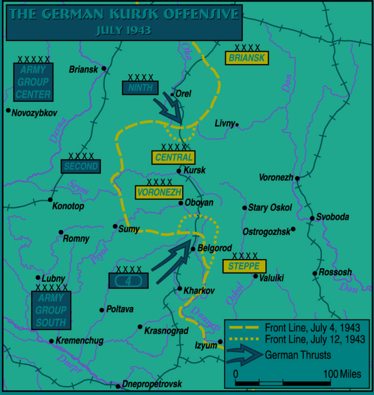 História Militar em Debate | A Batalha de Kursk: O Ponto de Virada da ...